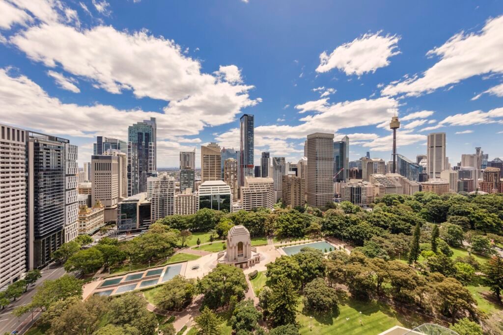 Dinner at Windows on the Park in Pullman Sydney Hyde Park: The ...
